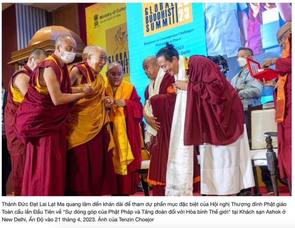 Đức Đạt Lai Lạt Ma quang lâm tham dự Hội nghị Thượng đỉnh Phật giáo ...