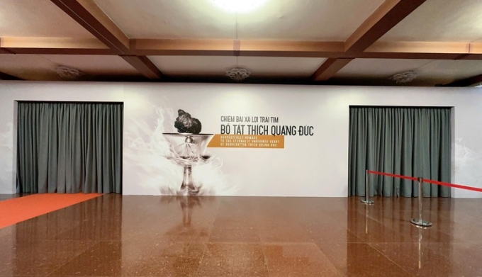 Tạm hoãn việc chiêm bái xá-lợi Trái tim Bồ-tát Thích Quảng Đức vào ngày 3-5-2025